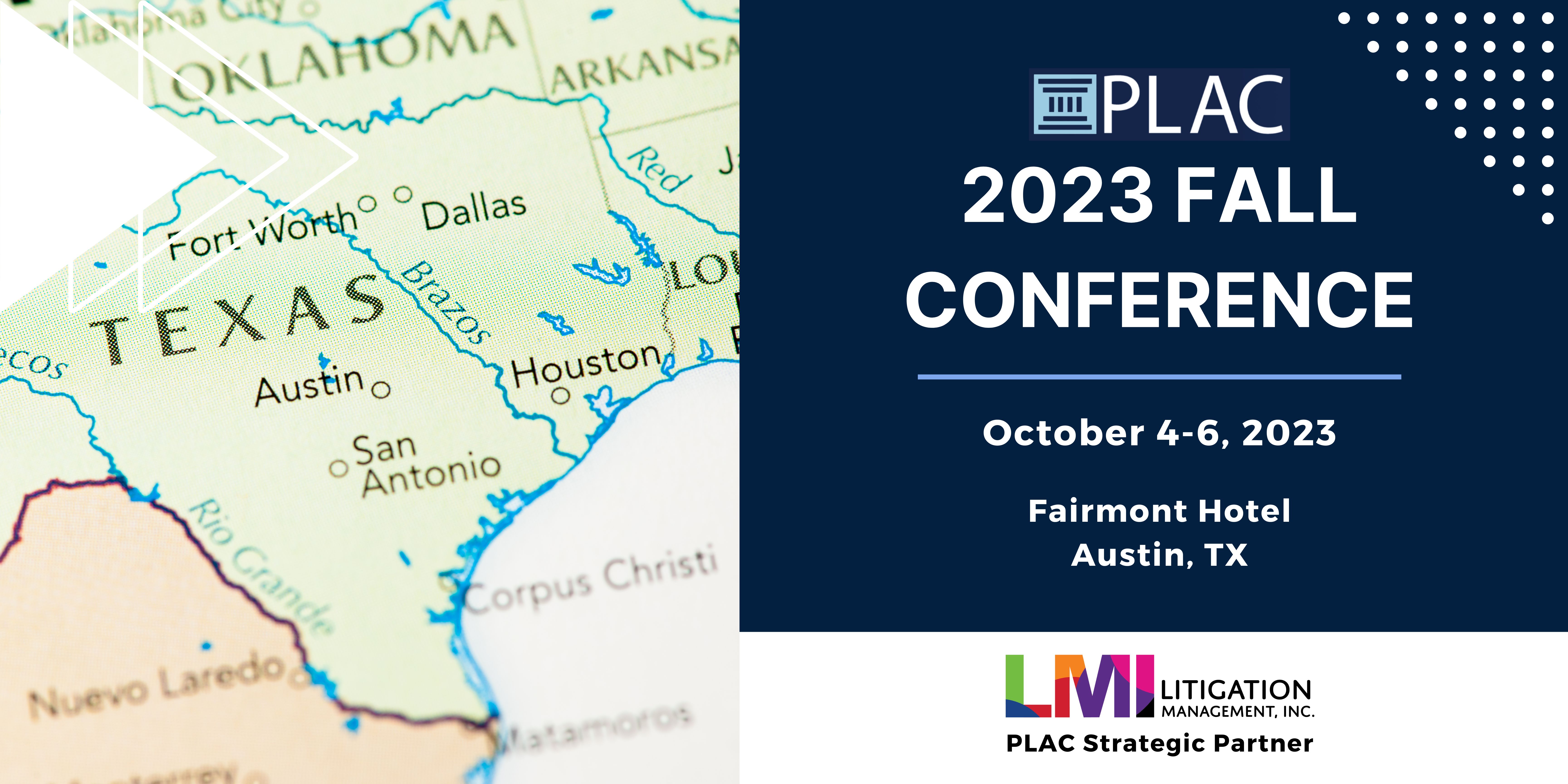 LMI Sponsors 2023 PLAC Fall Conference | Litigation Management, Inc. LMI Sponsors 2023 PLAC Fall Conference | Litigation Management, Inc.
